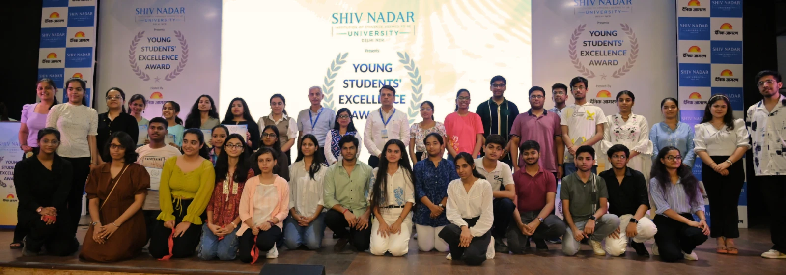 Shiv Nadar University, Dainik Jagran felicitate Class 12 toppers