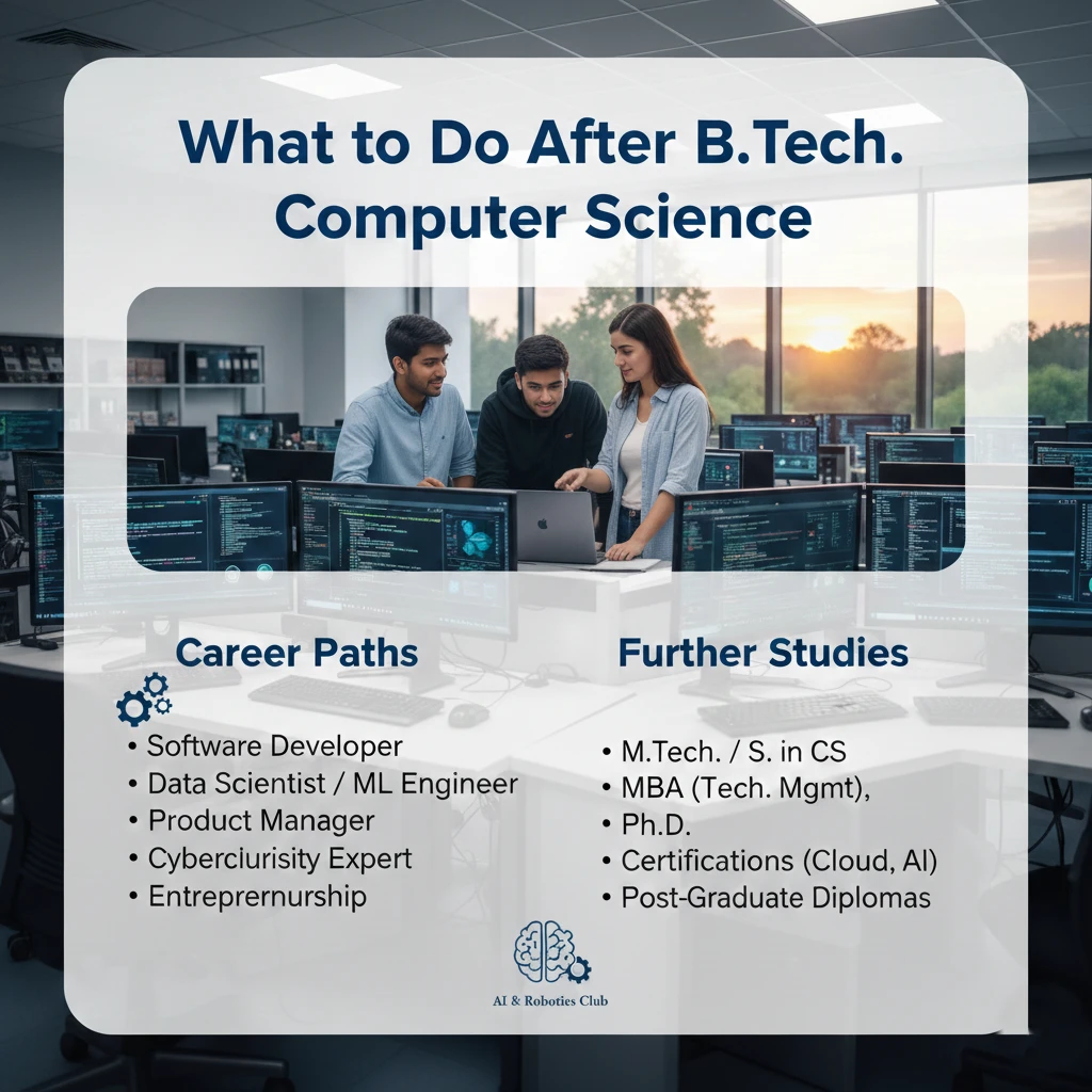 What to Do After B.Tech. Computer Science: Job vs Higher Studies vs ...
