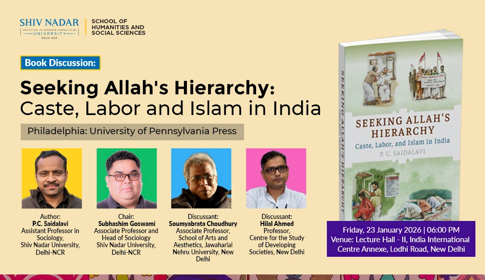 Invitation to Book Discussion at IIC New Delhi on 23rd January